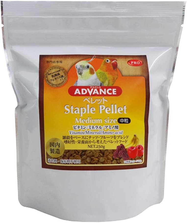 Amazon | NPF ナチュラルペットフーズ NPF ナチュラルペットフード PRO ADVANCE ペレット ミディアムサイズ 250g 250グラム (x 1) | ナチュラルペット ...