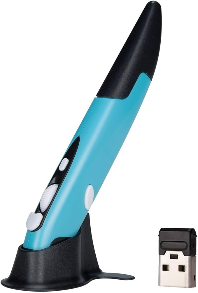 Amazon.com: lychee Wireless Optical Pocket Pen Mouse, 2.4GHZ USB ...