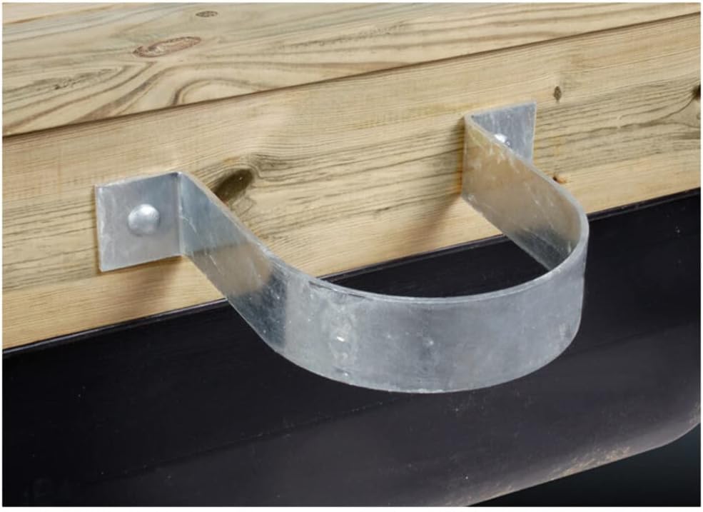 Tie Down Engineering Dock Hardware - Galvanized Steel Piling Hoop ...