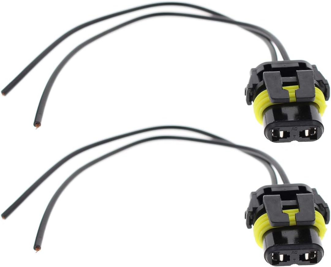 MOTOALL Adapter Socket Connector Wiring Harness Female Plug Pigtail ...