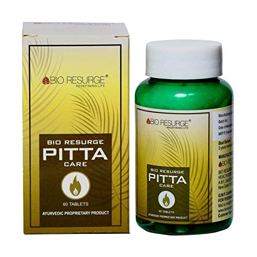 Buy BIO RESURGE LIFE Ayurveda Pitta Balance Medicine 100% Natural and ...