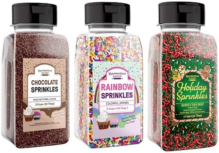 Amazon.com: Unpretentious Versatile Sprinkles Bundle, Perfect for ...