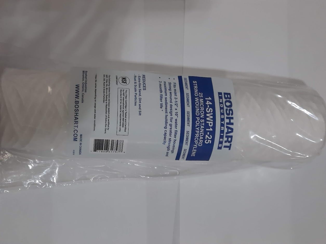 Amazon.com: BOSHART 14-SWP1-25 WHOLE HOUSE 2"x10" STRING WOUND ...