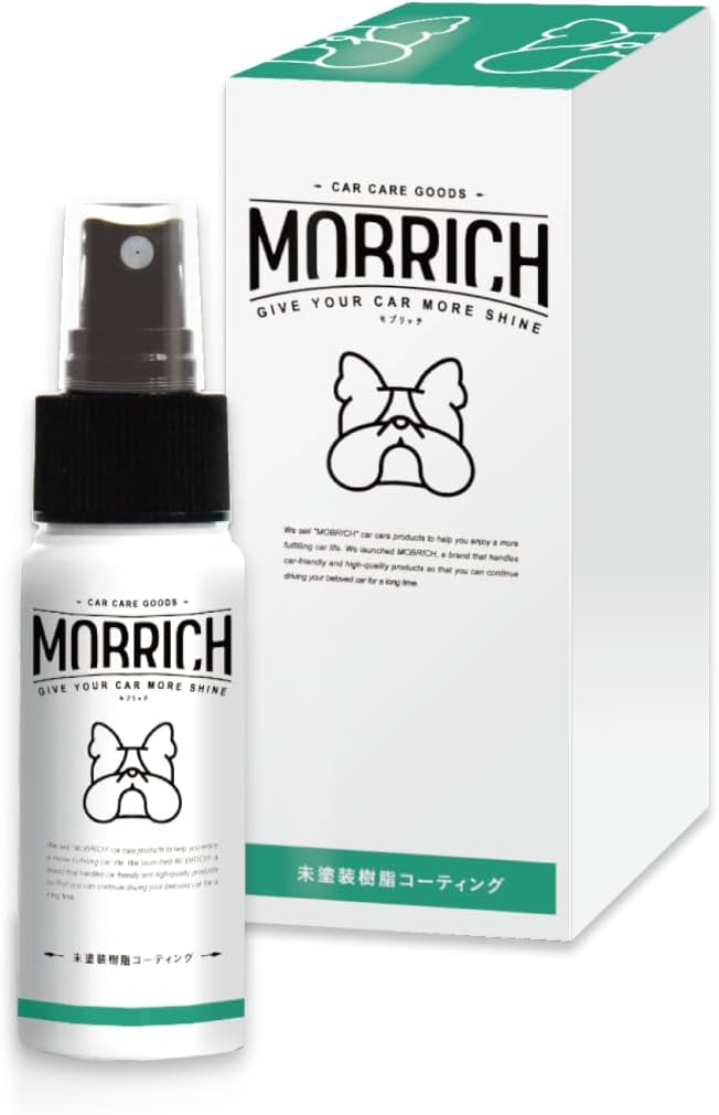 Amazon.co.jp: 未塗装樹脂コーティング 黒艶 ガラスコーティング 未塗装樹脂 復活 黒樹脂 カーコーティング 艶出し 傷消し MOBRICH 2年耐久 50ml : 車＆バイク