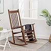 Amazon.com : B&Z KD-25N Rocking Chair Wooden Porch Contoured Seat ...