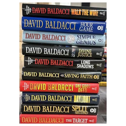 Complete David Baldacci Book List In Order