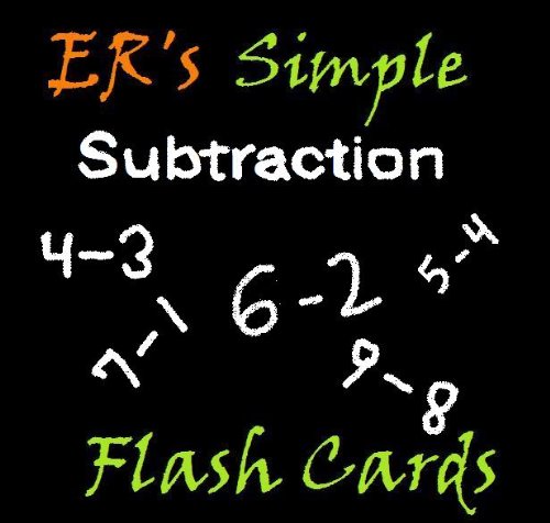 Amazon.com: ER's Simple Subtraction Flash Cards eBook : Ross, Edward ...