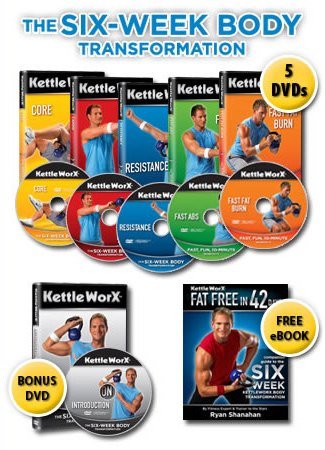 Amazon.com: KettleWorx Essentials – 6 Kettlebell Training DVD Set ...