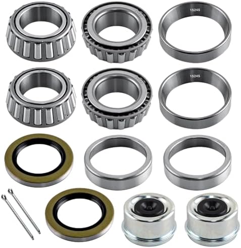 Amazon.com: RigsNParts Trailer Bearing Kit for 5200-6000 lbs Axle 15123 ...