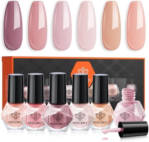 Amazon.com : Glamonade Nail Polish Set Fingernail: Quick Dry Rainbow ...