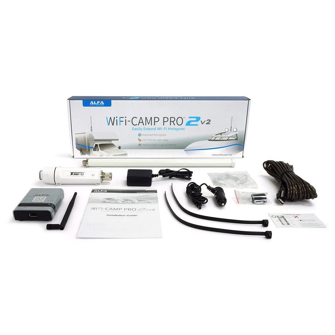 Alfa Network Alfa WiFi Camp-Pro 2 v2 WiFiCamp-Pro2-v2 : Amazon.fr ...