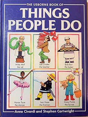 Things People Do: Amazon.co.uk: Civardi, Anne, Cartwright, Stephen ...