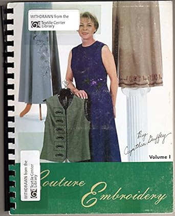 Couture Embroidery (Volume I): Cynthia Guffey, Scott Gremillion: Amazon ...