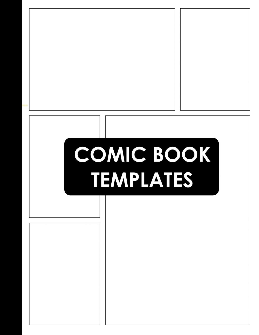 Comic Book Templates: Blank Comic Book Layout Template Notebook for ...