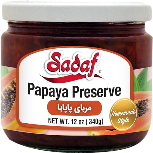 Amazon.com: Sadaf Papaya Preserve - Papaya Preserve for Cooking, Baking ...