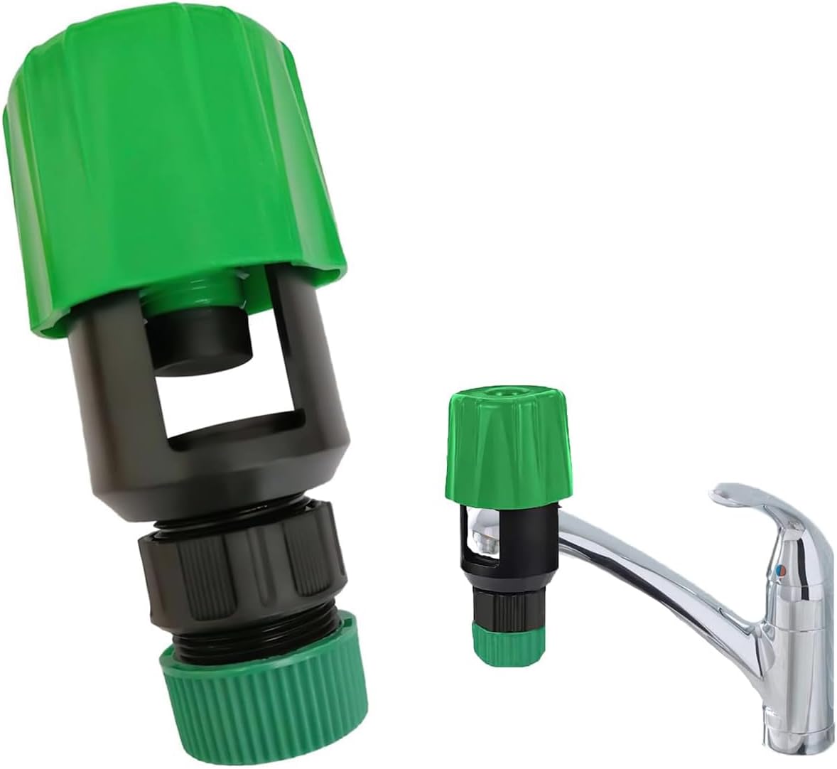 VilaGi Kitchen Tap Hose Connector Hose Pipe Adapter Universal Garden ...