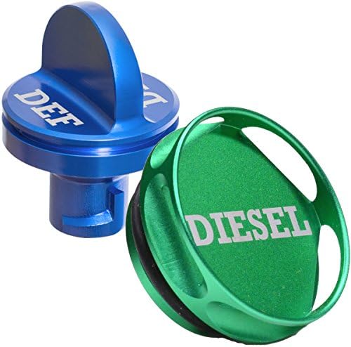 Amazon.com: COMBO PACK Magnetic Diesel Fuel Cap + DEF Cap Accessory for ...