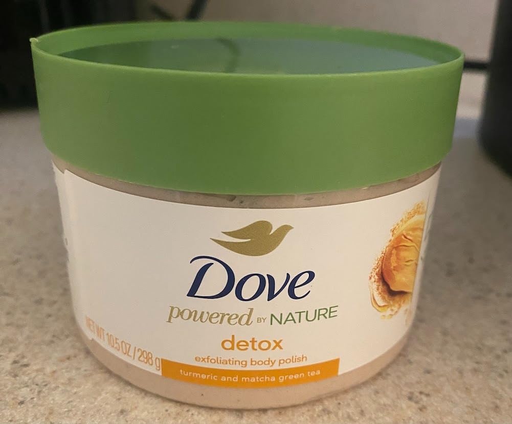 Amazon.com : Dove Powered By Nature Exfoliating Body Polish Detox With ...