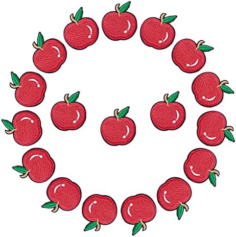 Amazon.com: PatchMommy Apple Patch, Iron On/Sew On - Appliques for Kids ...