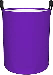 Amazon.com: Large Laundry Hamper, Purple Laundry Basket Collapsible ...