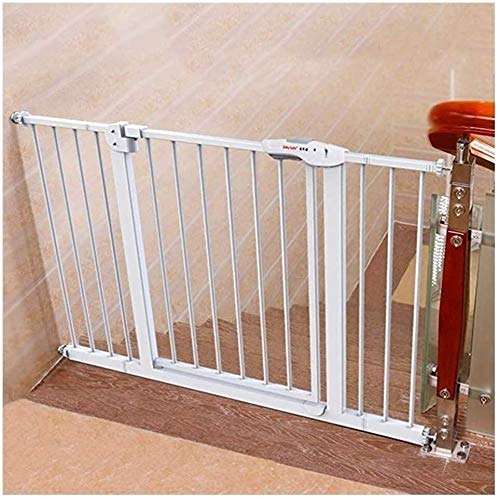 Buy Gwendolyn Stair gates Metal Adjustable Baby Pet Safety Gate Stair ...