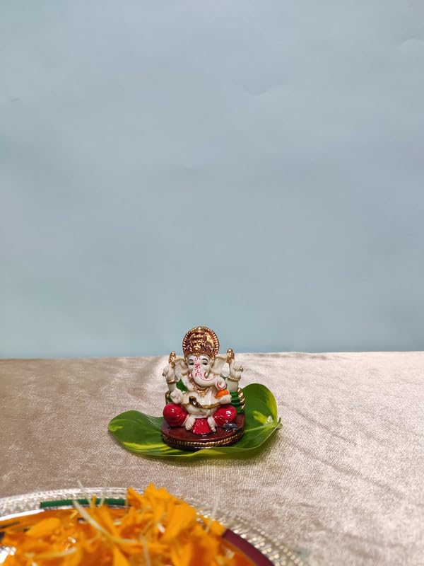 Buy PRATIMA Polyresin Ganesh Idol|Vinayaka Statue|Ganpati Murti|Ganesha ...