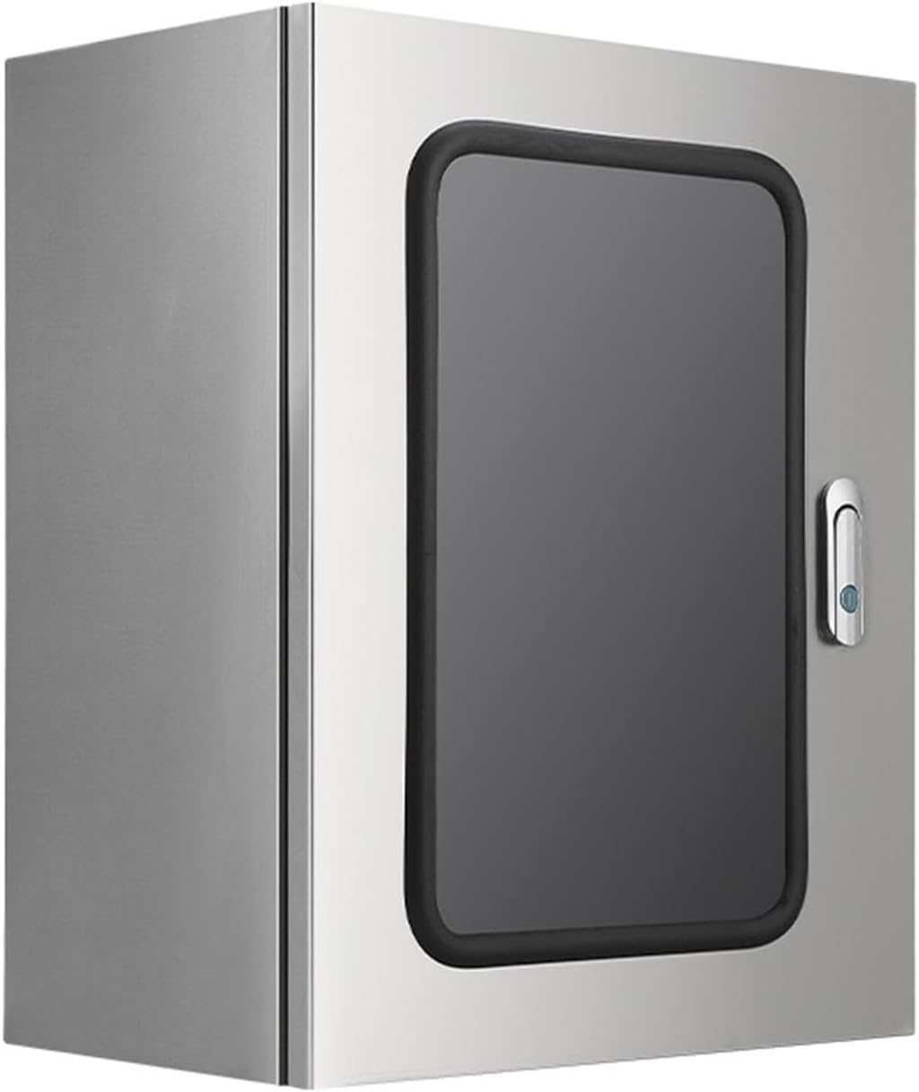 Amazon.com: Wall-Mounted Stainless Steel Electronic Equipment Enclosure ...