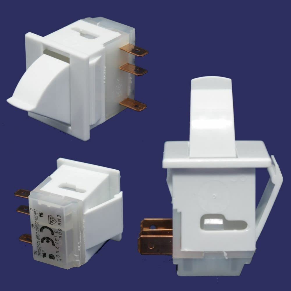 Amazon.com: Genuine OEM 4387911 for Whirlpool Refrigerator Light Switch ...