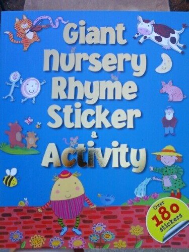 Giant Nursery Rhyme Sticker & Activity: Amazon.co.uk: 9781848529076: Books
