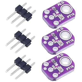 ALS-PT19 Analogue Light Sensor Module High Dynamic Range Light Sensor Pack of 3: Amazon.com ...
