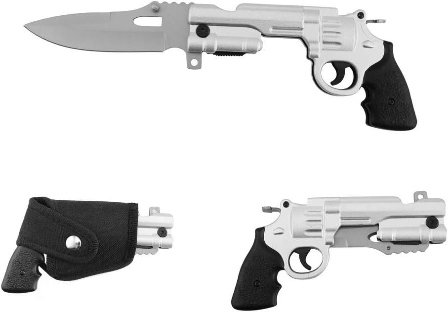 Blazing S. Revolver Cuchillo plegable 44 Mag Assist herramienta de ...