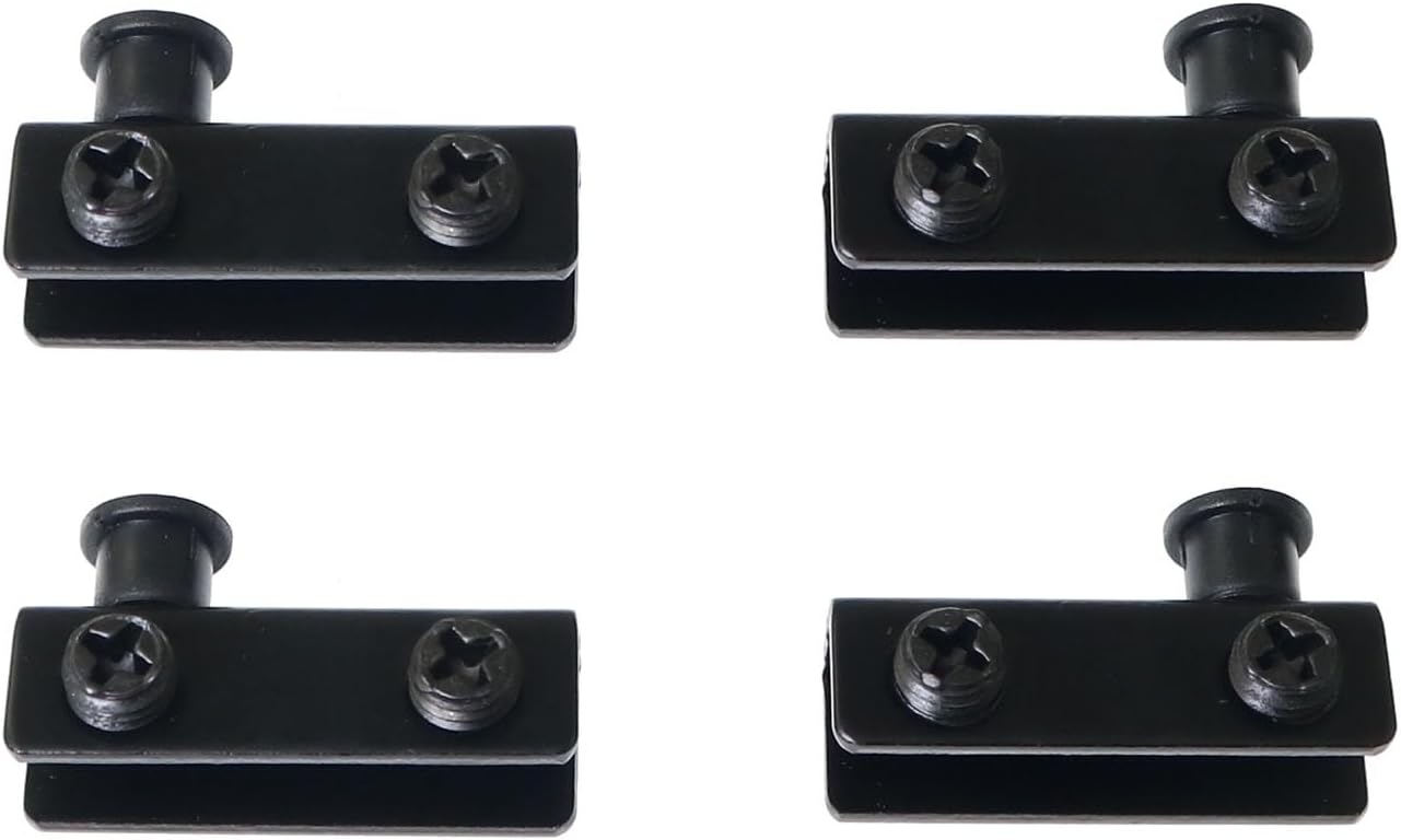 Antrader Stainless Steel Glass Door Pivot Hinge Double Head Magnetic ...