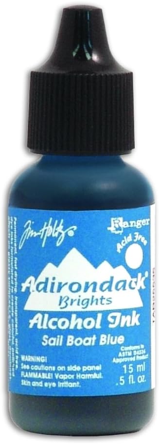 Amazon.com: Ranger Adirondack Alcohol Ink, Sailboat Blue