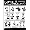 Amazon.com: Forklift & Telehandler Hand Signal Poster: Prints: Posters ...