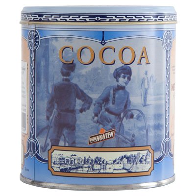 Amazon.com : Van Houten Cocoa Powder 250g. : Hot Cocoa Mixes : Grocery ...
