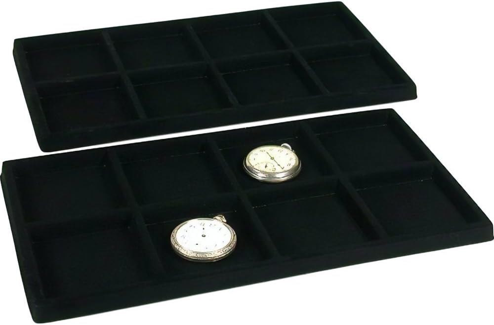 Amazon.com: 18 Watch Show Case Display Antique Jewelry Supply Box for ...