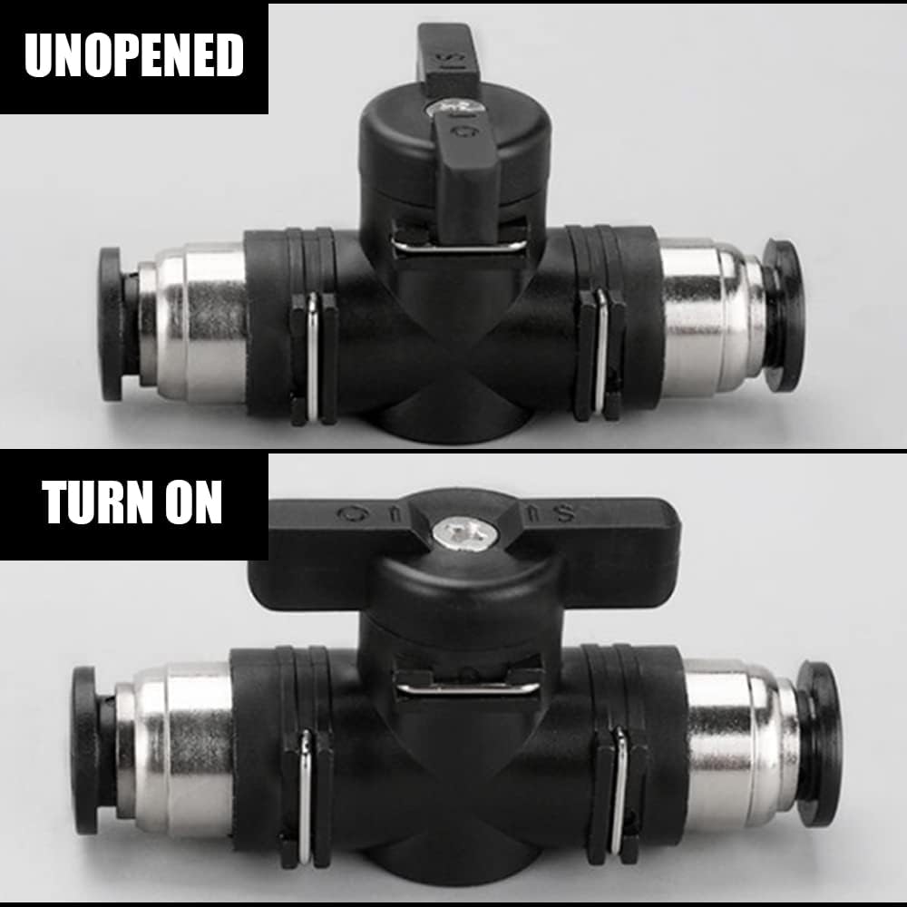 Plastic Zinc Alloy Pneumatic Ball Valves Black Air Flow Switchs Air ...