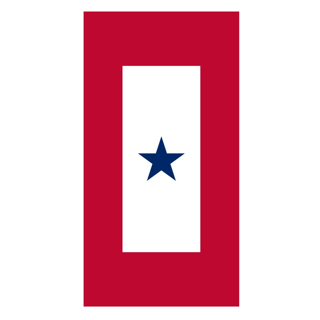 Amazon.com: US Army - Blue Star Service Banner Decal - 3.5 Inch Tall ...