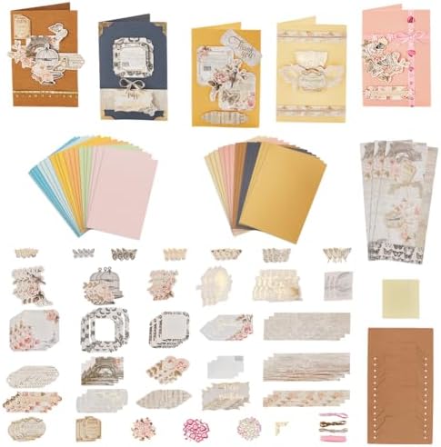 Amazon.com: EAJASUCE 15 Sets Card Making Kits for Kids, Greeting Card ...