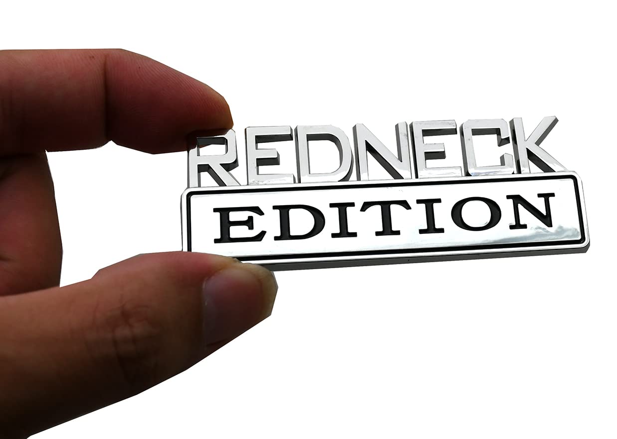 Amazon.com: 1x 3.1 inch Redneck Edition Exterior Emblem CAR Truck Boat ...