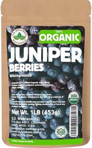 Amazon.com: Juniper Berries - 16Oz (Real Wild Harvest) | 100% USDA ...