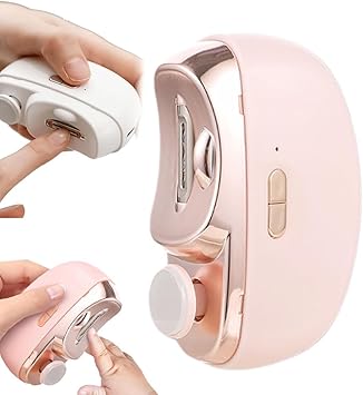 Amazon.com : Electric Nail Clipper, FUNPEER 2 in 1 Electric Polishing ...