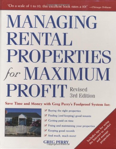Amazon.com: Managing Rental Properties for Maximum Profit, Revised 3rd ...