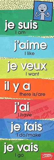 Amazon.com: Teacher's Discovery Super 7 1st Person Present French ...