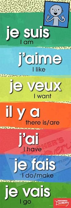 Amazon.com: Teacher's Discovery Super 7 1st Person Present French ...