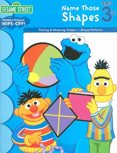 Sesame Shape Swipe Off Workbook: Learning Horizons: 9781595456564 ...