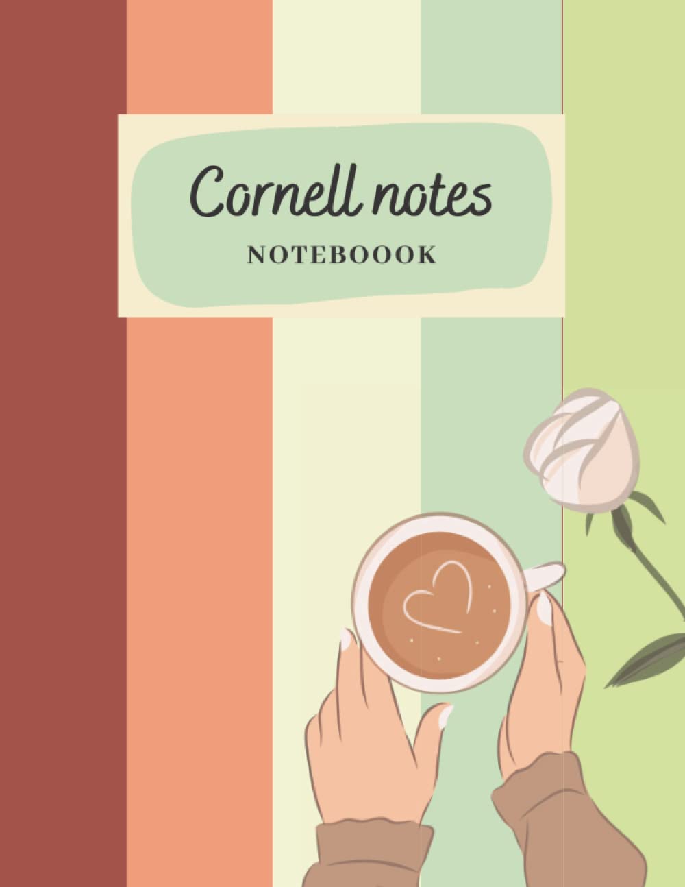 Cornell notes notebook: Focus note-taking system paper, Blank notes ...