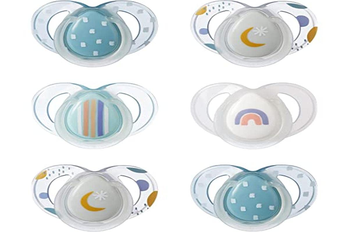 Amazon.com : Tommee Tippee Night Time Glow in The Dark Pacifiers ...