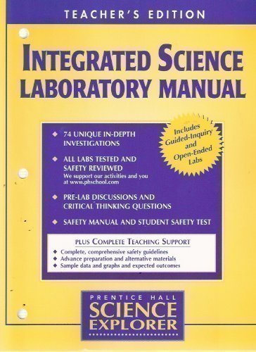 Integrated Science Laboratory Manual (Teacher's Edition) (Prentice Hall ...
