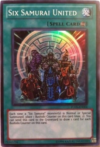 Amazon.com: Yu-Gi-Oh! - Six Samurai United (TU05-EN004) - Turbo Pack 5 ...